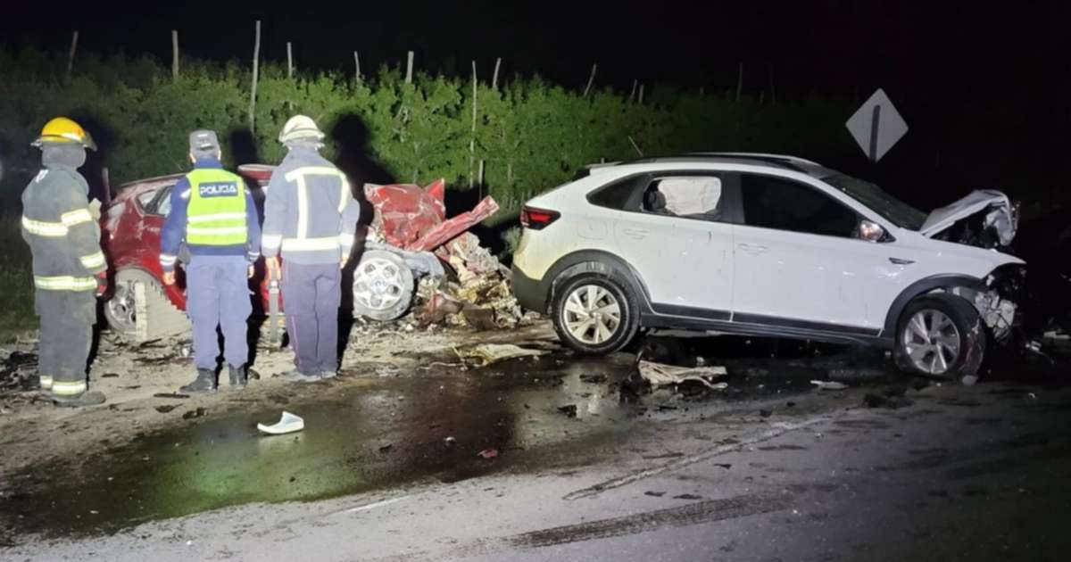 Identificaron a las tres víctimas fatales del choque frontal en Ruta 7 ...