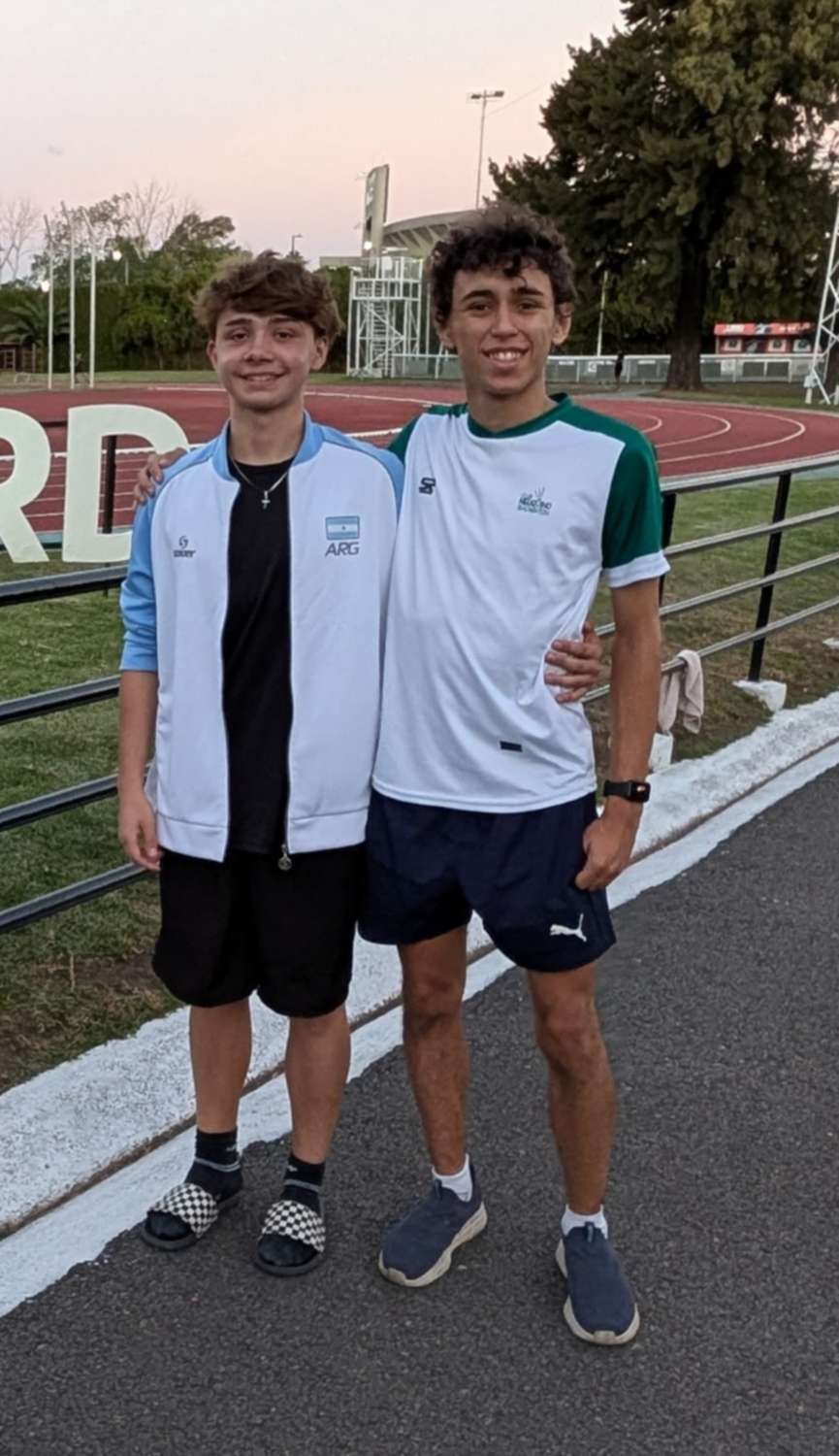 Máximo Rettig y Francesco Cappi representarán a Argentina en Bádminton