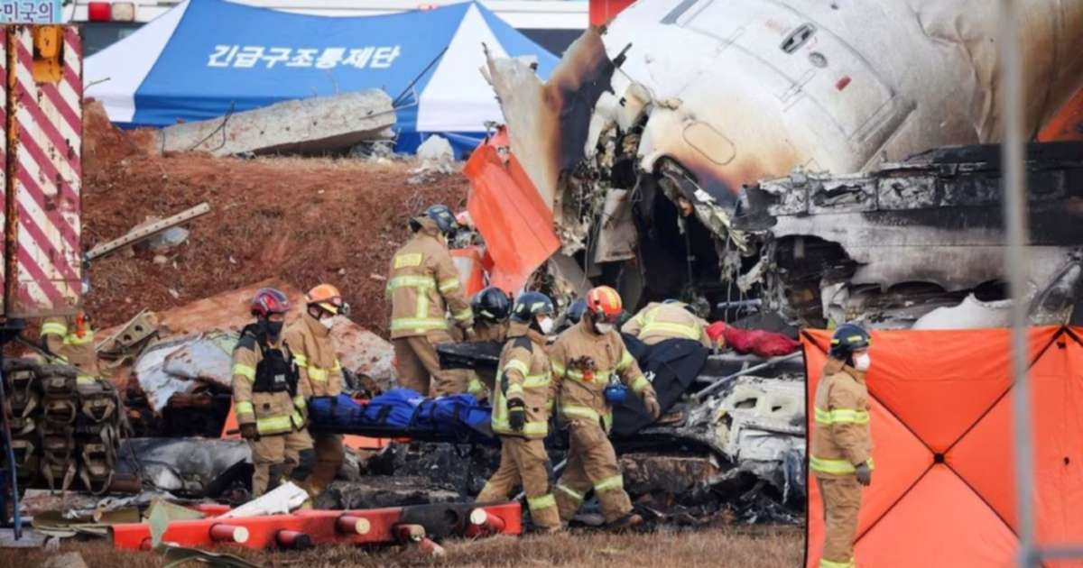 Tragedia en Corea del Sur: se estrelló un avión y murieron 179 personas | MejorInformado