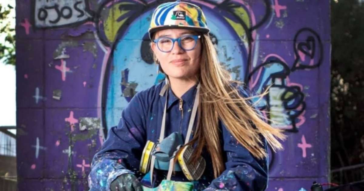 Miss Ojos, la artista detrás de los ositos coloridos de las calles de ...