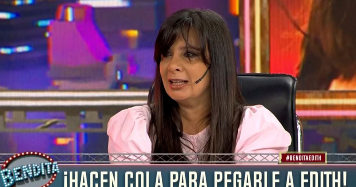 Todas contra Edith Hermida: la panelista rompió en llanto en Bendita en vivo