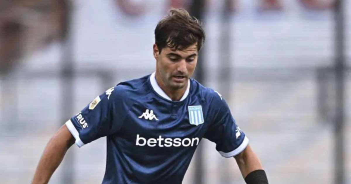 Santiago Sosa, una baja clave en Racing para enfrentar a Boca