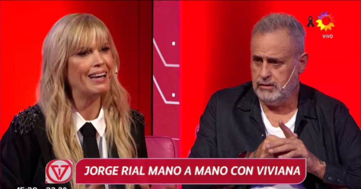 Viviana Canosa y Jorge Rial volvieron a encontrarse cara a cara tras 25 ...