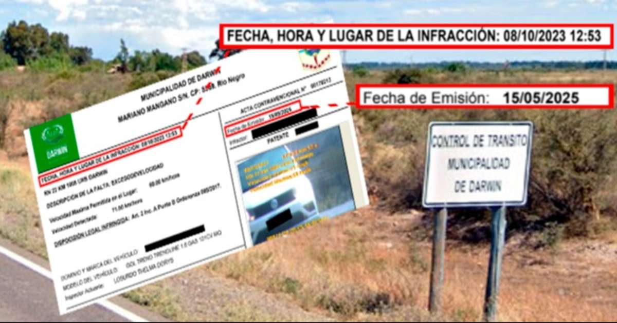 Radar en Darwin: denuncian una maniobra trucha con multas anuladas por ley