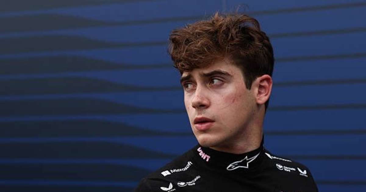 Franco Colapinto habló de buen humor y fue cómplice con una cronista