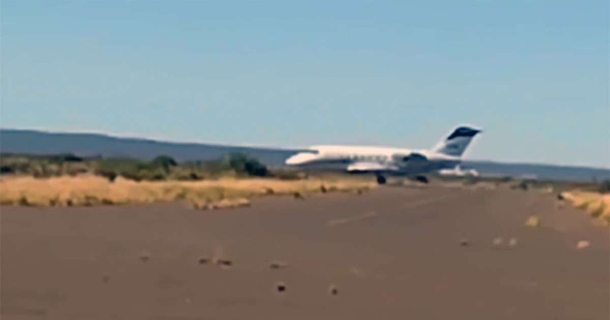Las Grutas: cuando el jet de Fred Machado aterrizó en la pista del ...